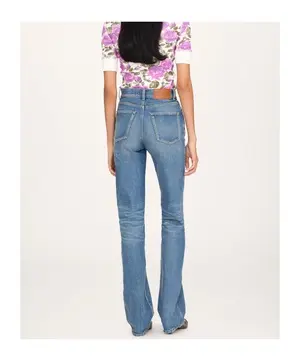 Chloé Straight-leg Jeans In Medium Wash - Blue