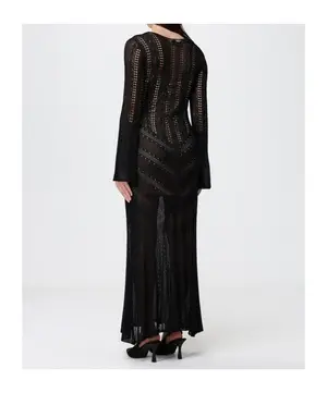 TWINSET Lurex-detail Maxi Dress