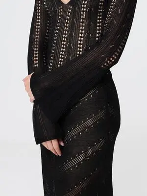 TWINSET Lurex-detail Maxi Dress