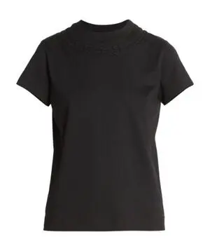 Givenchy Embossed Chain Collar Slim-fit T-shirt