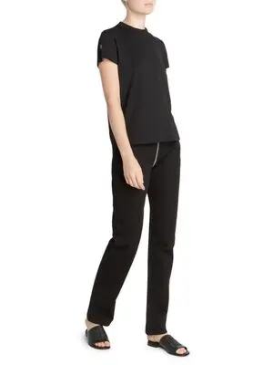 Givenchy Embossed Chain Collar Slim-fit T-shirt