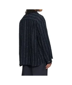 WOOYOUNGMI Tweed Long-sleeved Shirt