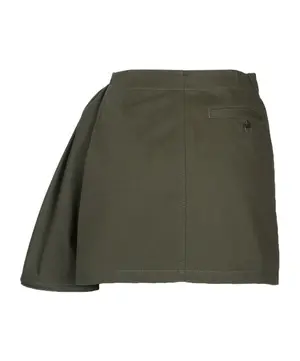 Dior Draped Miniskirt With Bow Detail