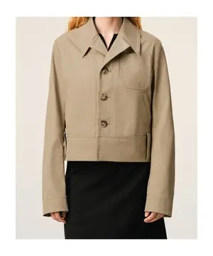 AMI Paris Long Sleeved Buttoned Jacket