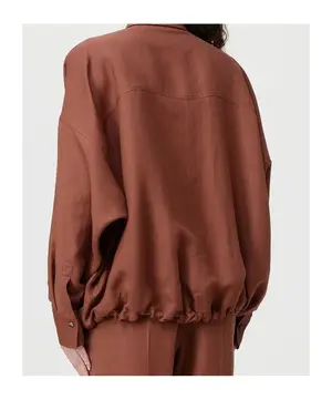 Brunello Cucinelli Gathered Pocket Shirt