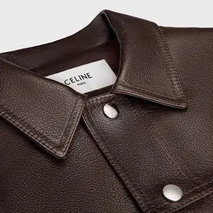 Celine Lambskin Trucker Jacket