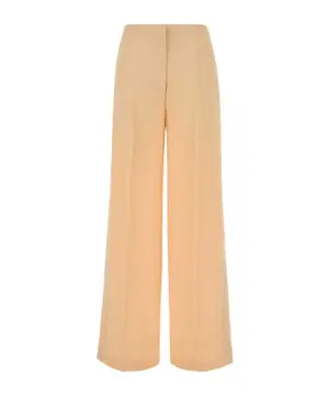 Alberta Ferretti High-rise Palazzo Pants - Pink