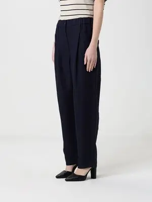 Brunello Cucinelli Elasticated Waist Straight Leg Trousers - Black