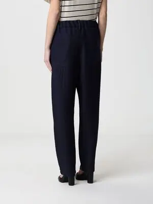 Brunello Cucinelli Elasticated Waist Straight Leg Trousers - Black
