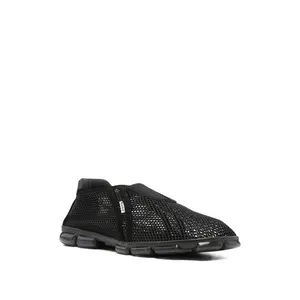 Miu Miu Mesh Slip-on Sneakers - Black