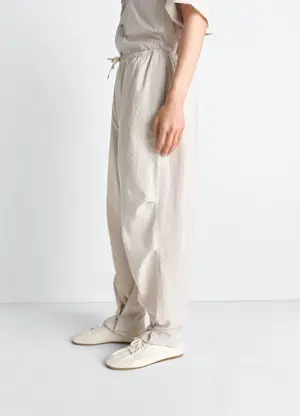LEMAIRE Parachute Pants - White