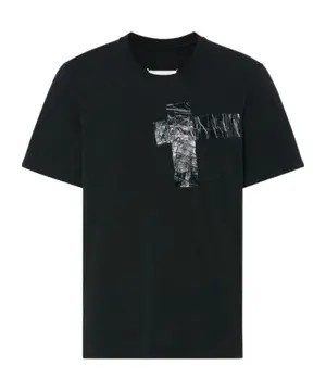 MAISON MARGIELA Tape Patch Pocket T-shirt