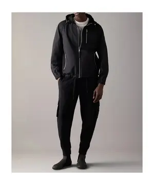 Moose Knuckles Charlesbourg Hooded Jacket - Black