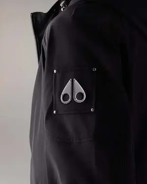 Moose Knuckles Charlesbourg Hooded Jacket - Black