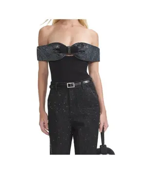 Self-portrait Short Sleeve Blouses