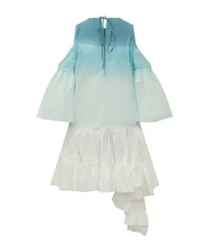 J.W.ANDERSON J.w. Anderson Dip Dye Ruffle Dress