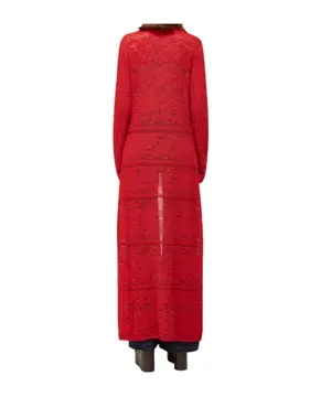 BLUGIRL Crochet-knit Long Cardigan