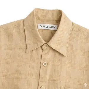Our Legacy Above Check Gauze Shirt