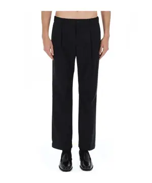 Herno Pleated Tailored Trousers - Black