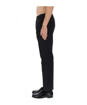Herno Pleated Tailored Trousers - Black