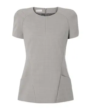 Dries Van Noten Mélange Grain De Poudre Blouse