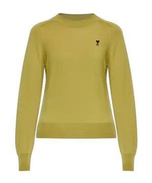 Ami Long-sleeved Knitwear - Green