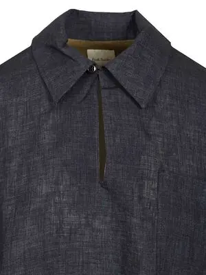 Paul Smith Oversized Zip-detailed Shirt