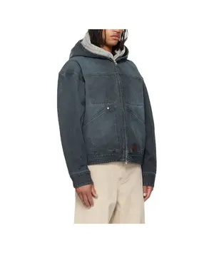 WOOYOUNGMI Hooded Dye Casual Jacket