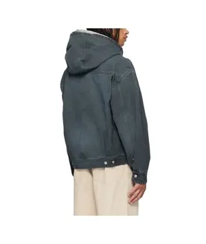 WOOYOUNGMI Hooded Dye Casual Jacket