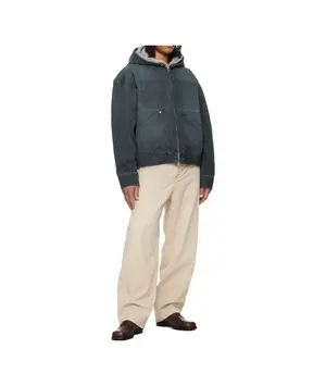 WOOYOUNGMI Hooded Dye Casual Jacket