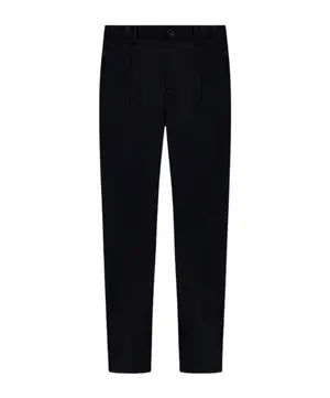Herno Pleated Front Pants - Black