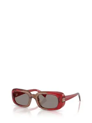 Miu Miu Full Rim Sunglasses - Gray