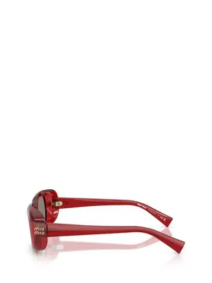 Miu Miu Full Rim Sunglasses - Gray