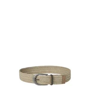 Brunello Cucinelli Braided Loop Belt - Beige