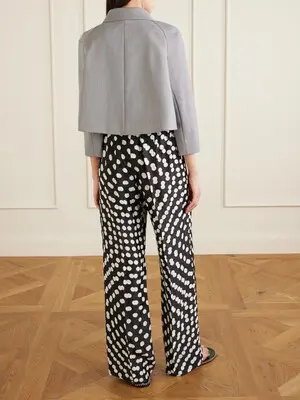 Dries Van Noten Cropped Double-breasted Jacket