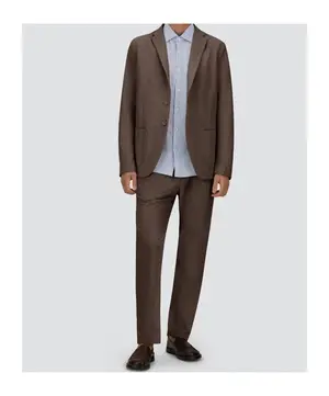 Herno Seersucker Straight-leg Trousers