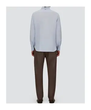 Herno Seersucker Straight-leg Trousers