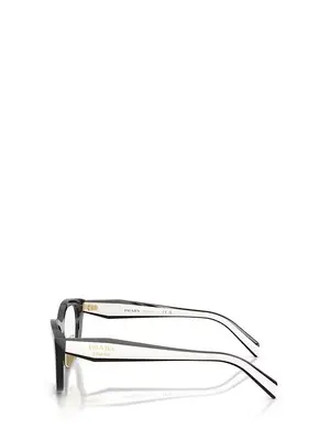 Prada Rectangle Frame Glasses - Black