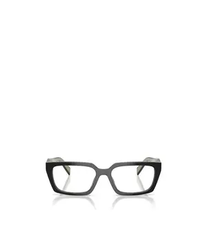 Prada Rectangle Frame Glasses - Black