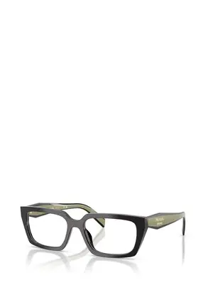 Prada Rectangle Frame Glasses - Black