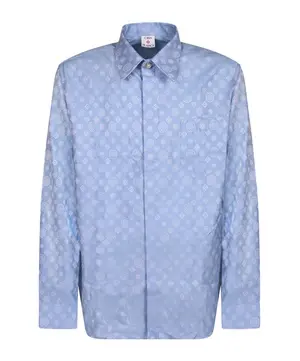 Casablanca Monogram Patterned Shirt