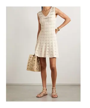 Zimmermann Rhiannon Cutout Knit Dress