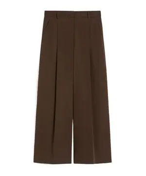 Max Mara High Waist Twill Pants