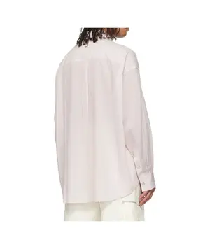 WOOYOUNGMI Striped Long-sleeved Shirt - Pink