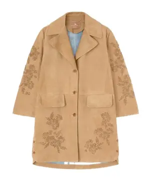 Ermanno Scervino Embroidered Coats For Women