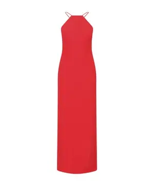 Ralph Lauren Sleeveless Maxi Dress With Side Slit