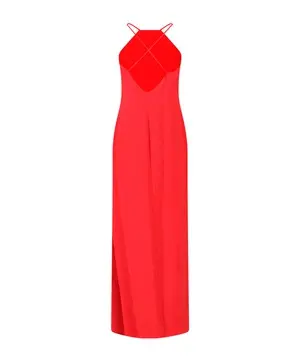 Ralph Lauren Sleeveless Maxi Dress With Side Slit