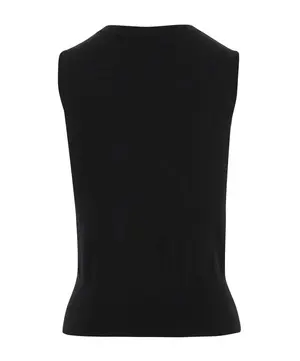 Dries Van Noten Sleeveless Embellished Knit Top