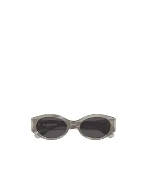 Balenciaga Balenciaga Oval Frame Sunglasses Grey