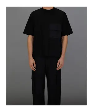 Herno Patch Pocket T-shirt - Black